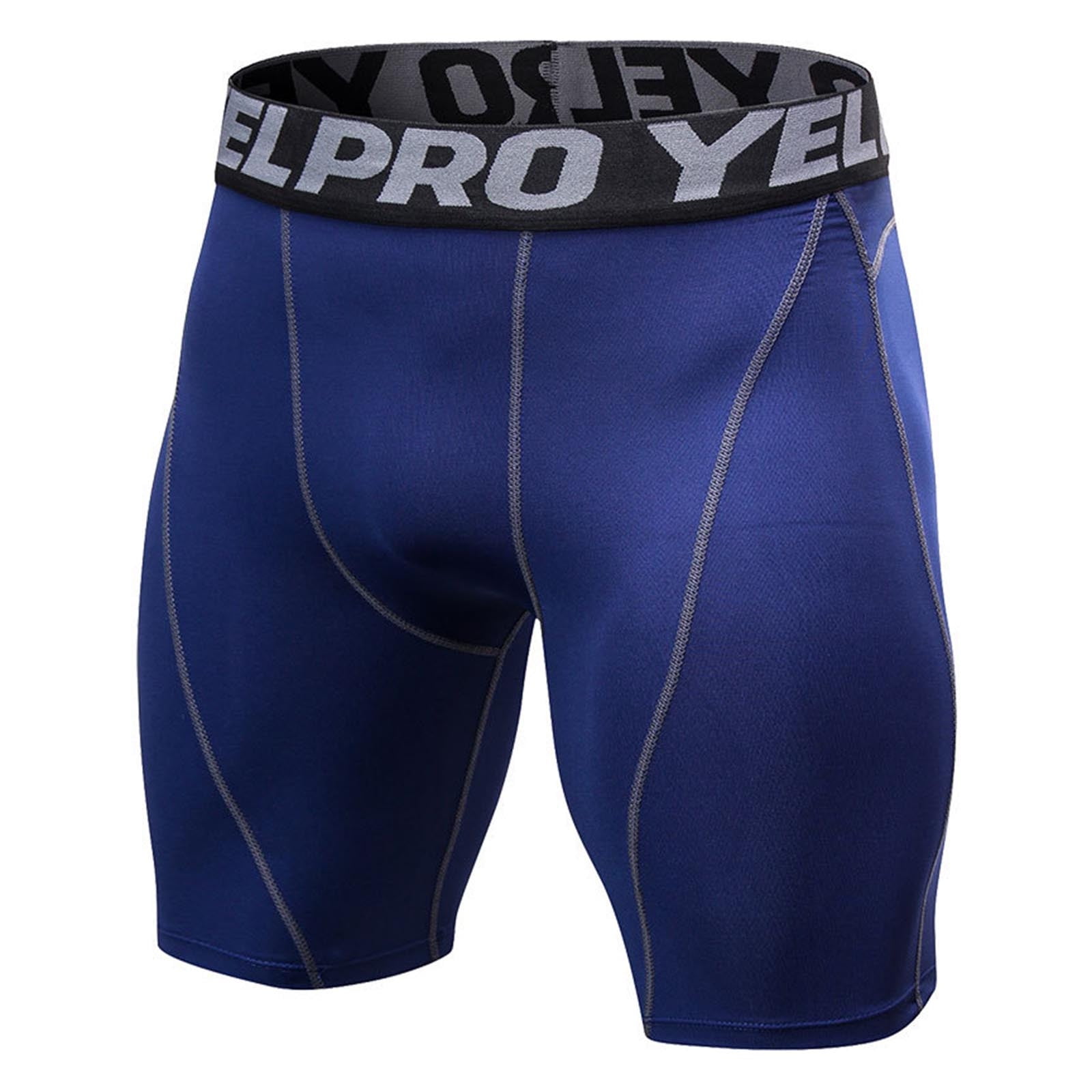 snowsong Mens Shorts Gym Shorts Men Mens Simple Exercise Tight Fitness ...