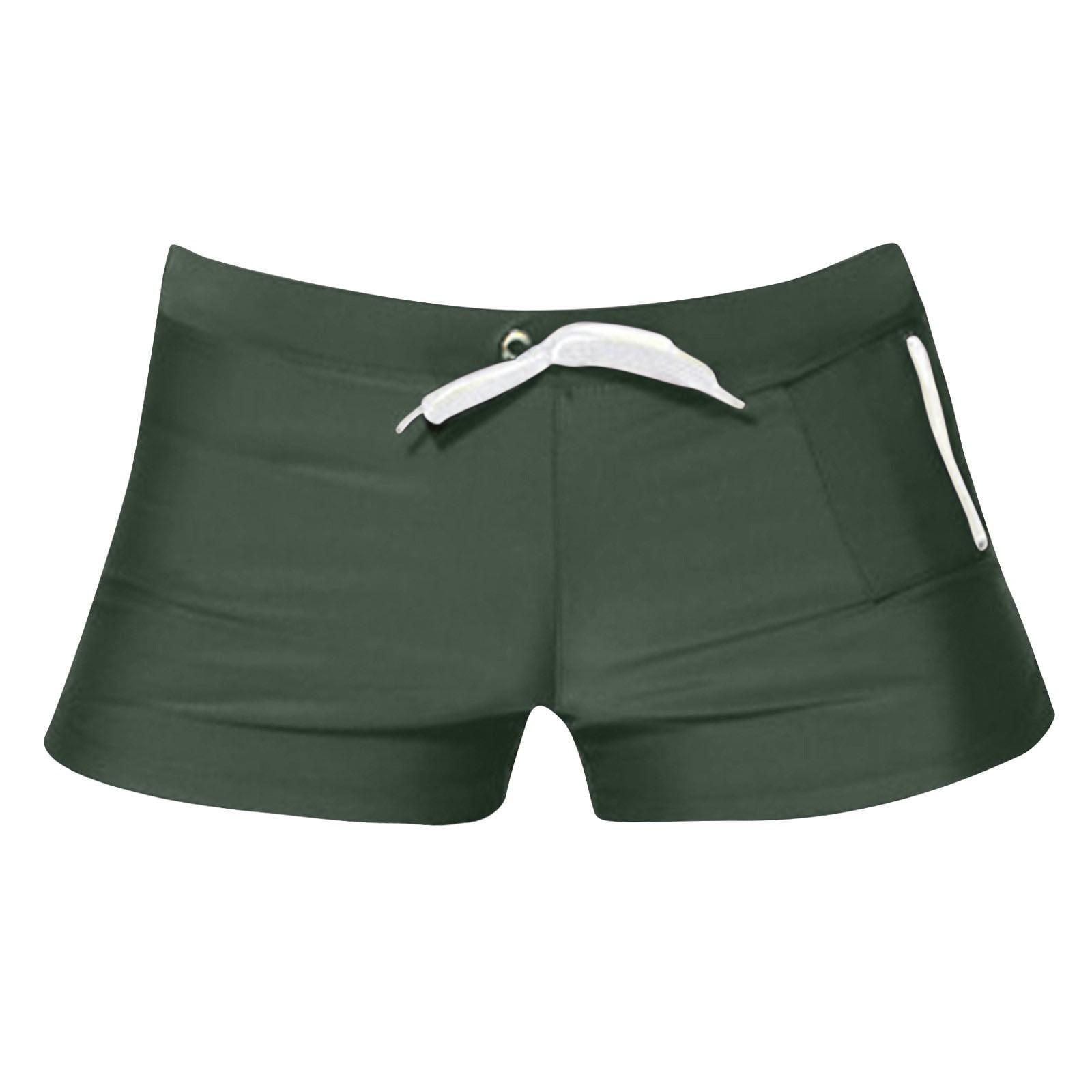 Snowsong Mens Swim Trunks Mens Underwear Mens Double Briefs Mesh