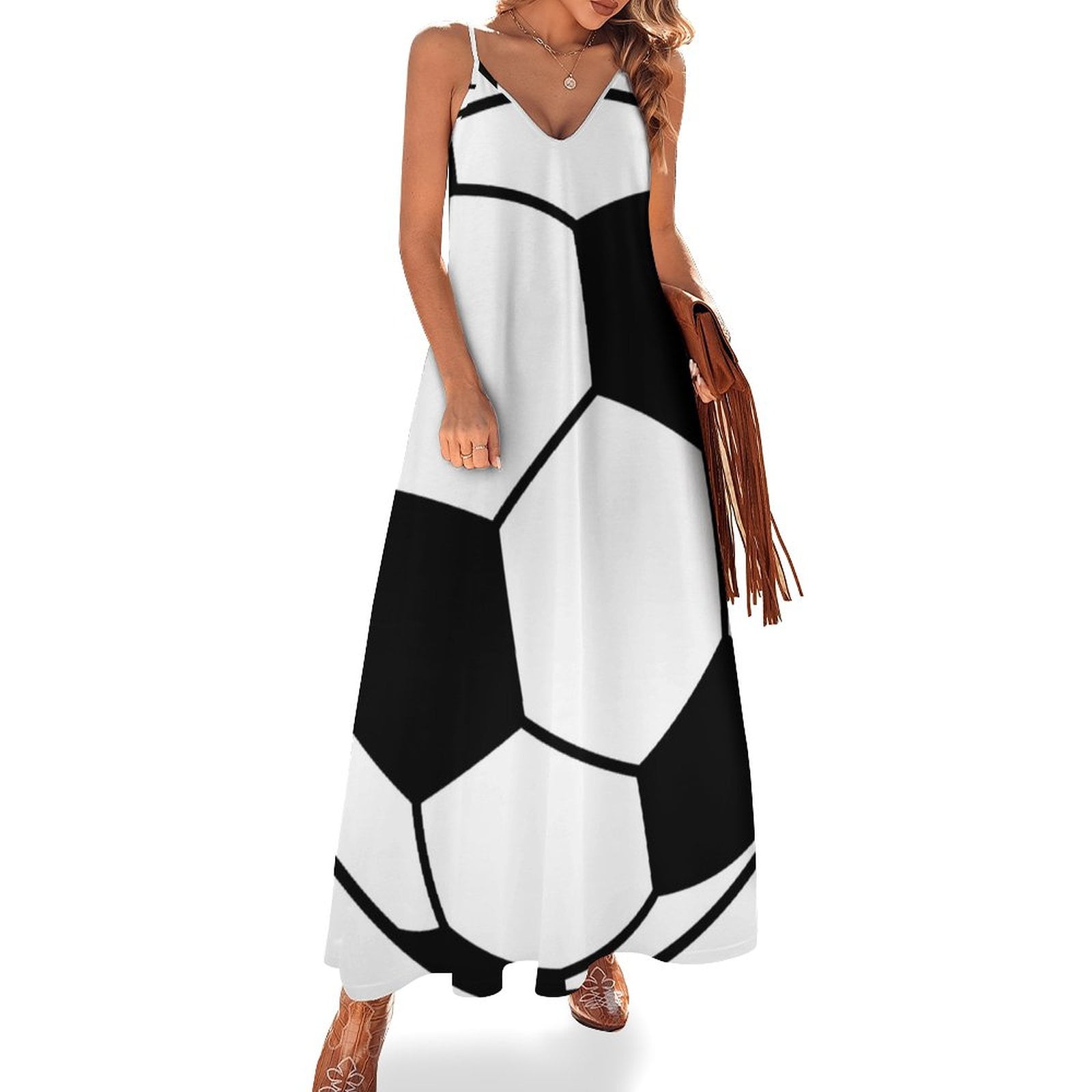 soccer-ball Sleeveless Dress elegant dress summer dress womens ...