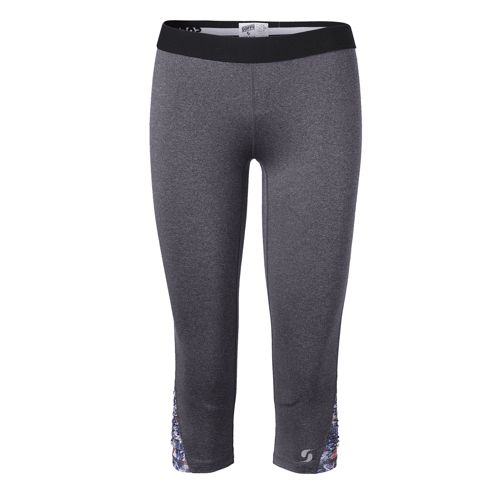 soffe dri side ruched capri for juniors - Walmart.com