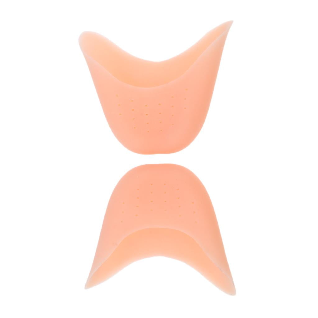 soft leg Pointe Cover Comfortable Toe Protector for Ballet Dancers ...