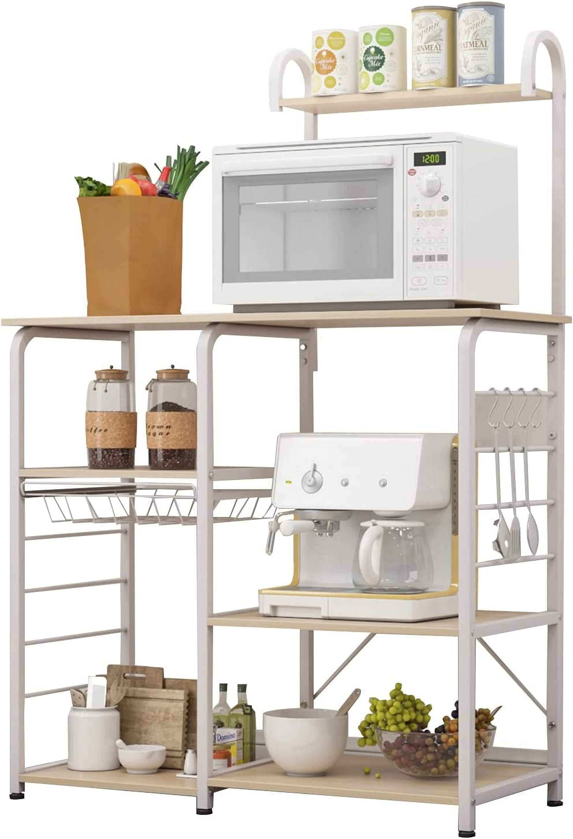 soges Multi-Functional Kitchen Baker's Rack Microwave Oven Stand Multi ...