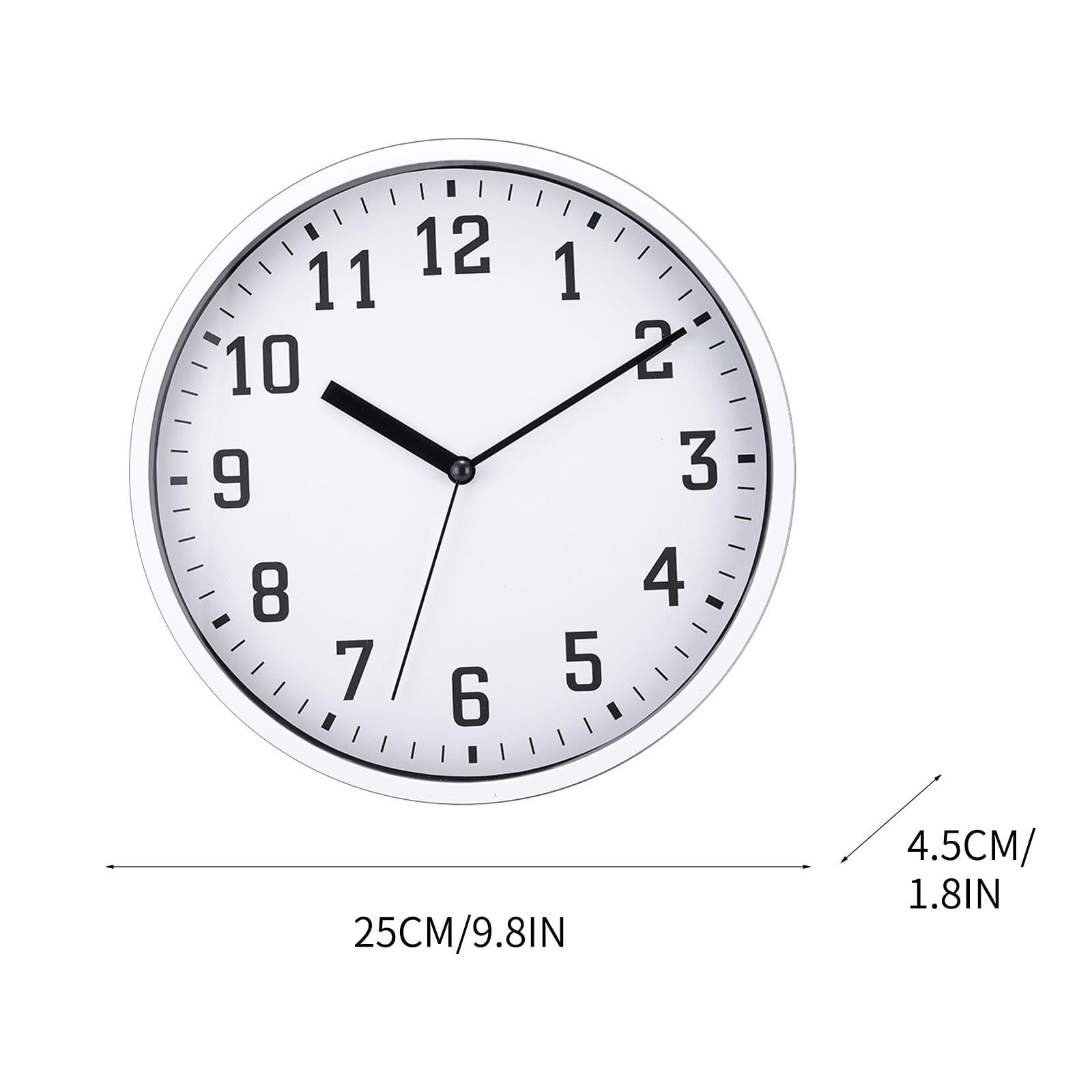 solacol Big Wall Clocks for Living Room Decor Mute Wall Clock Creative ...