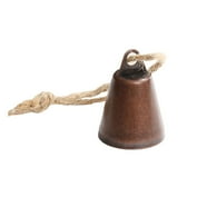 Old Iron Cowboy Western DINNER TRIANGLE Calling Bell Cast Iron Rustic ...