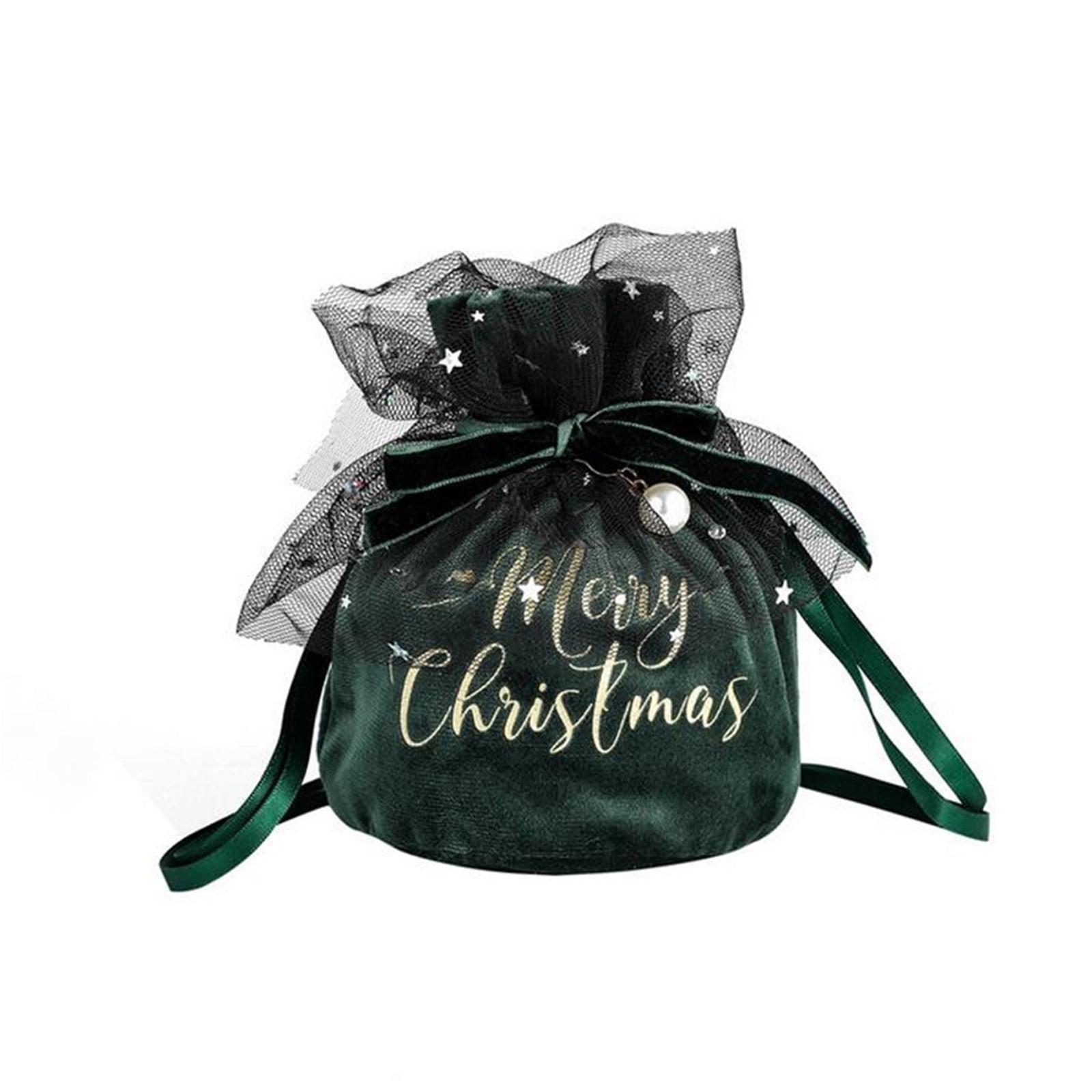 solacol Christmas Gift Bags Small Size Christmas Gift Bag Decoration ...