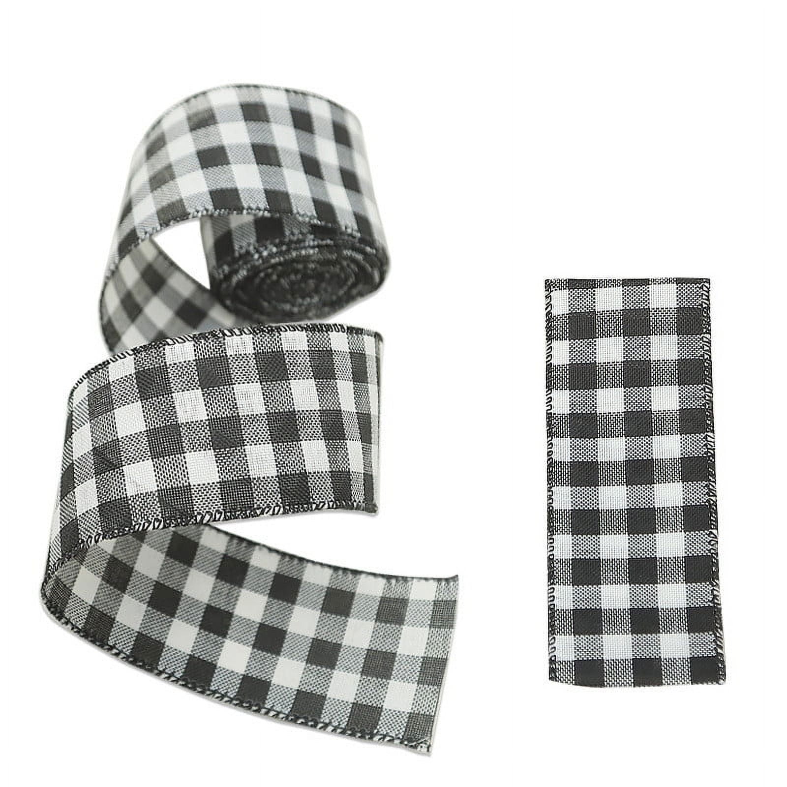 solacol Christmas Ribbons and Bows for Gift Wrapping Christmas 6Cm Wide ...