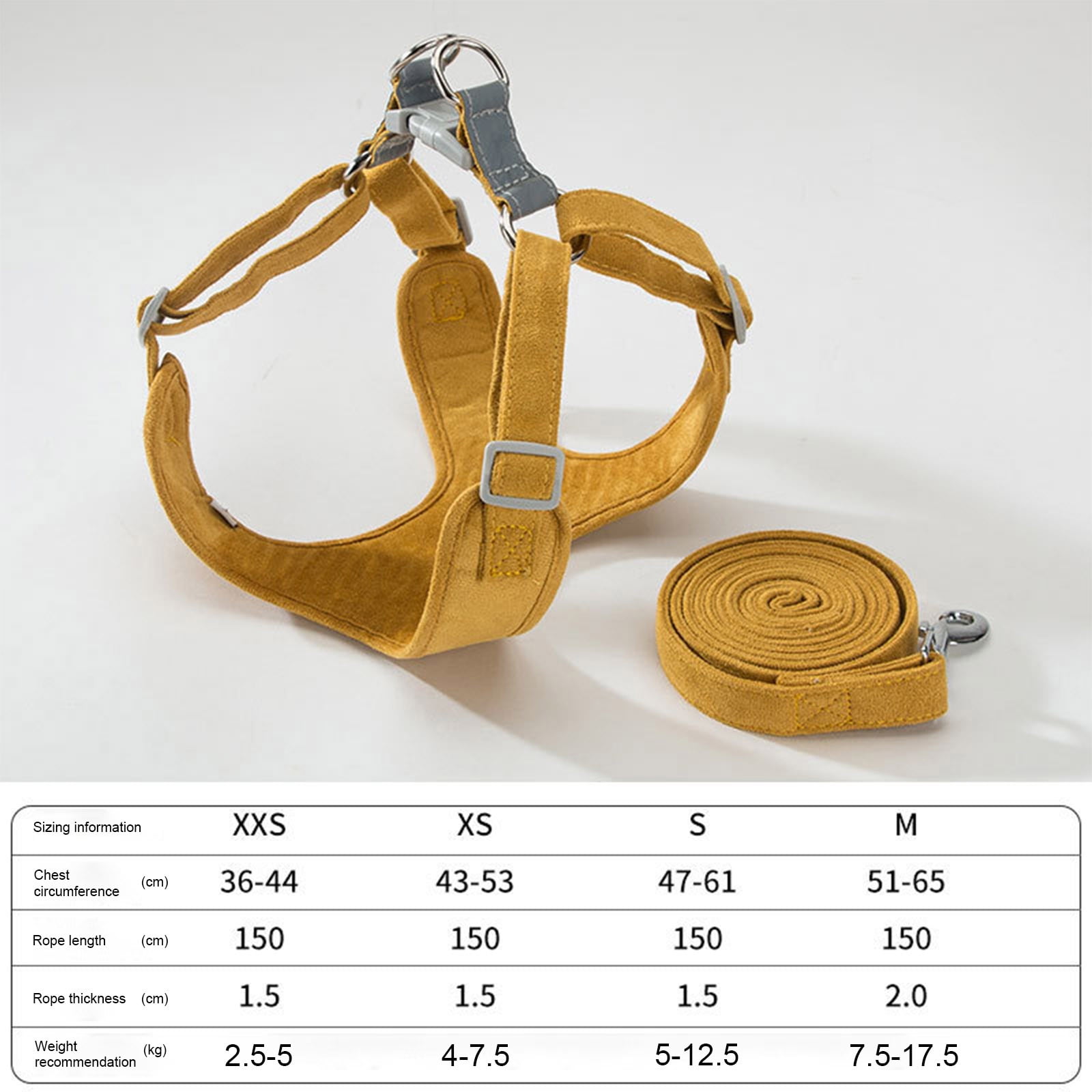 solacol Dog Harness Dog Leash Cat Harness and Leash Dog Harness Small ...