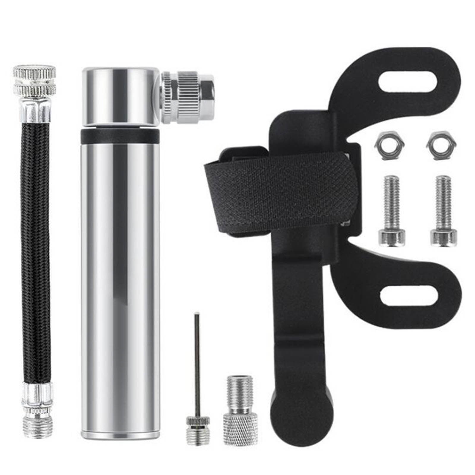 solacol Electric Bike Pump with Pressure Gauge Bike Electric Inflator ...