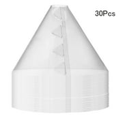 AURORA TRADE Reusable Plastic Mini Greenhouse, 3PCS Garden Cloche Dome ...