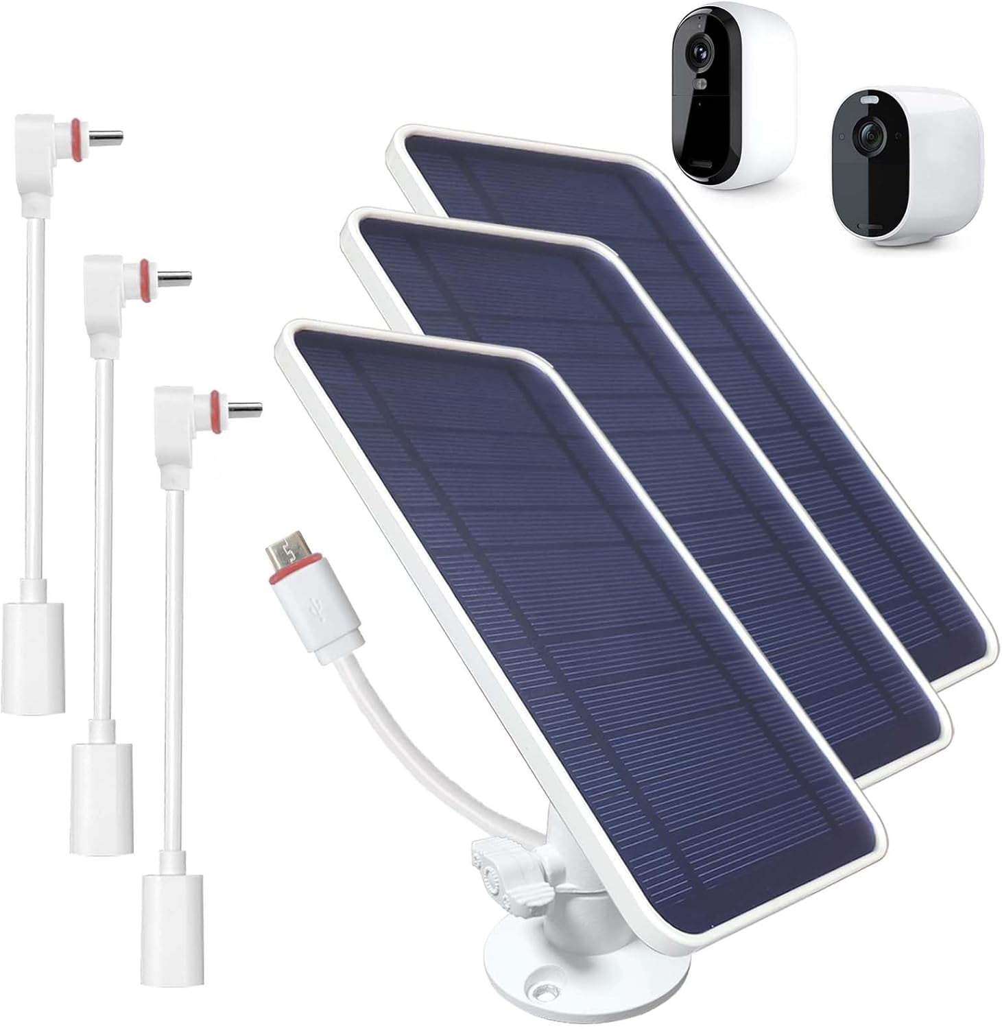 **solar panel for arlo essential 2k / 2k xl (2nd gen), arlo essential ...