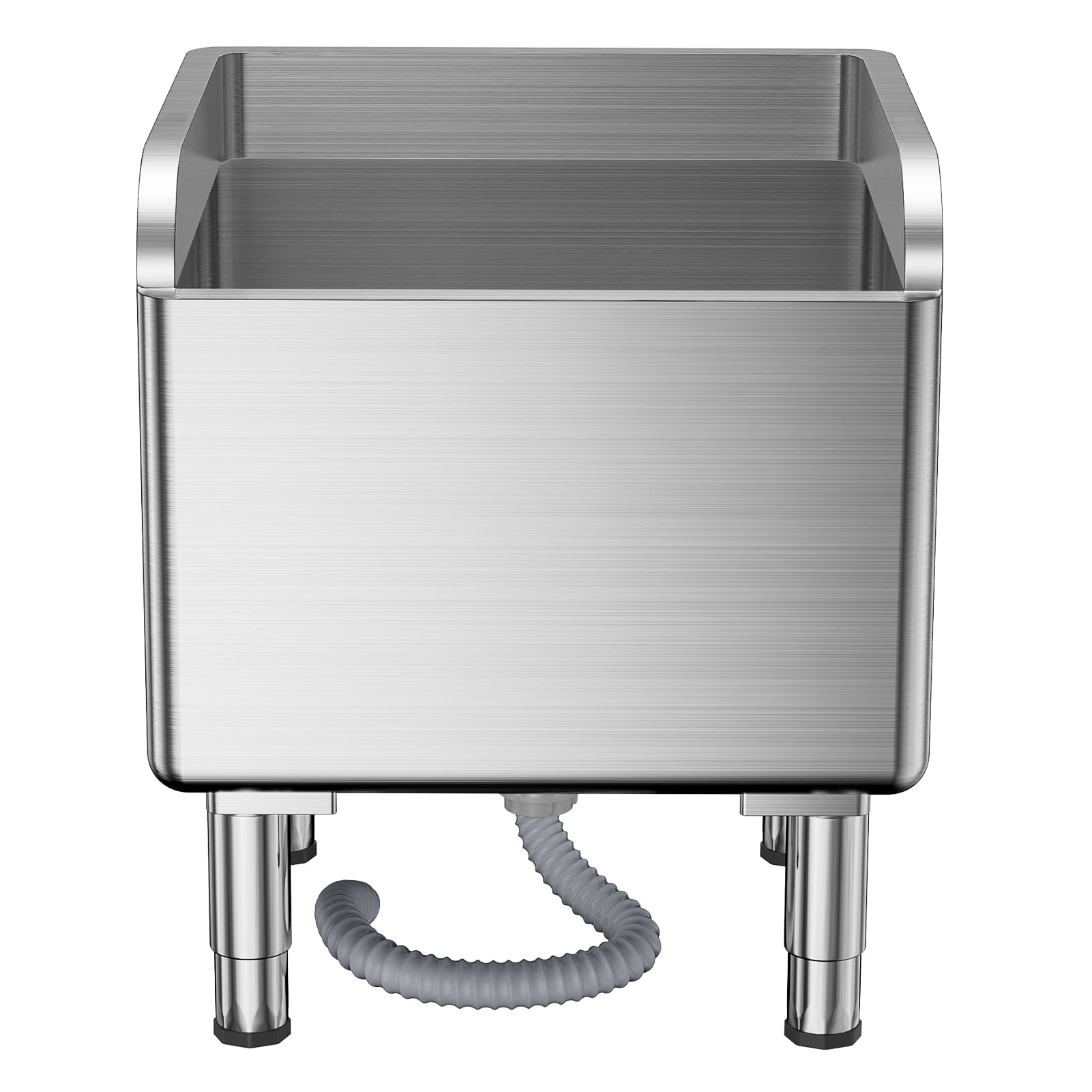solautey Floor Mop Sink, Stainless Steel Mop Service Basin, Slop Sink ...