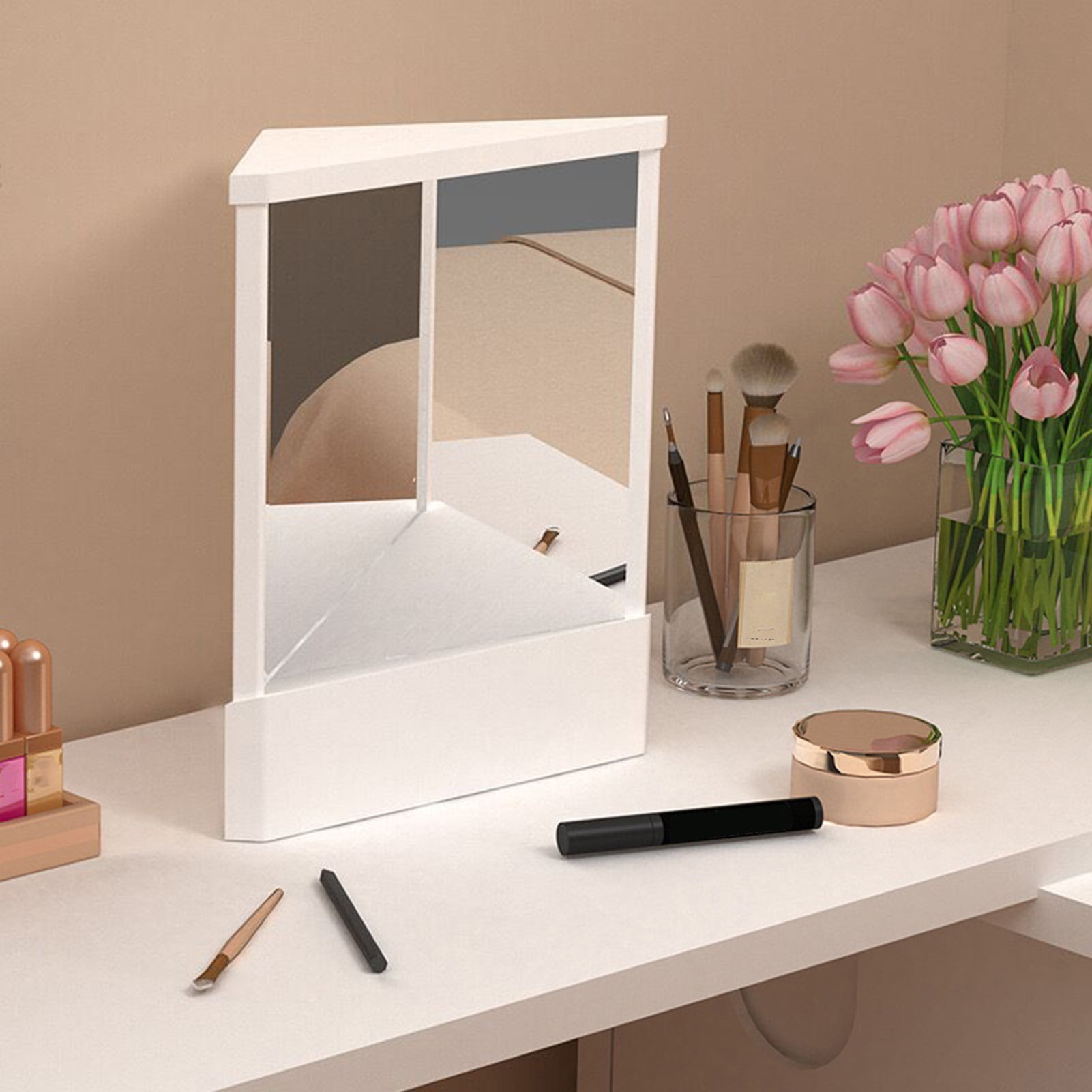 solautey Non-Reversing Mirror with Authentic Image Reflection - Non ...