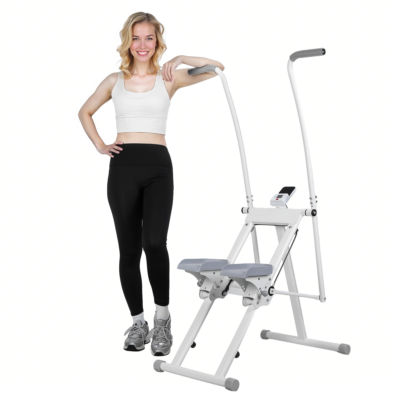solautey Stair Stepper for Home, Folding Stair Climber for Full Body ...