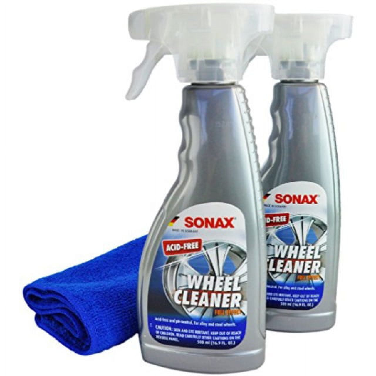 sonax (230200-755) wheel cleaner full effect - 16.9 fl. oz. - 2 pack ...