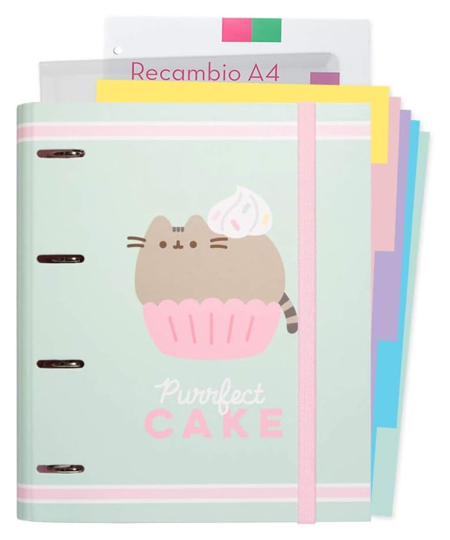 song xiang 4 Ring Binder - Premium Foodie Collection A4 Folder Ring Binder + 100 A4 Sheets ...