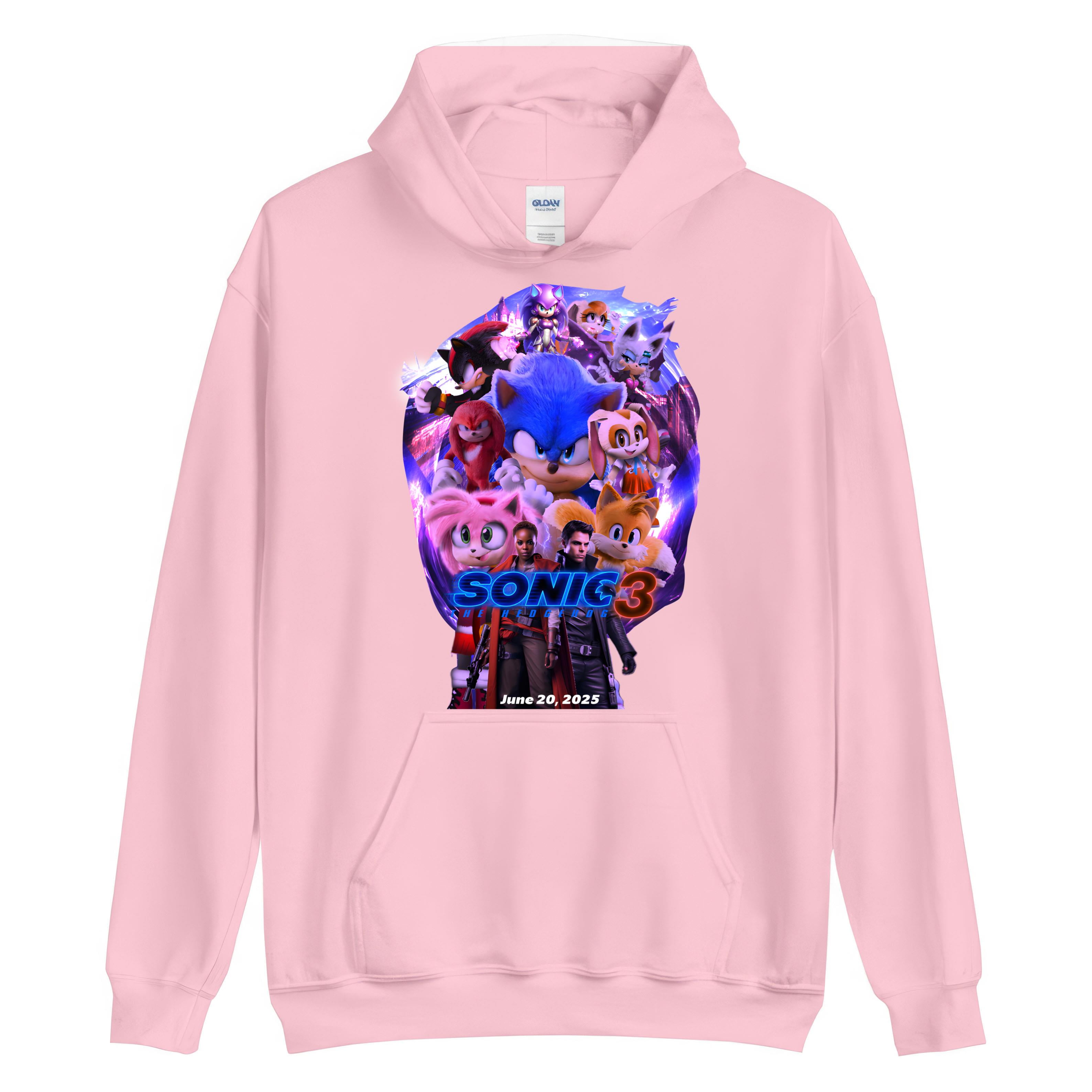 sonic the hedgehog 3 UNISEX T-SHIRT, sonic the hedgehog 3 TEE GIFT FAN ...