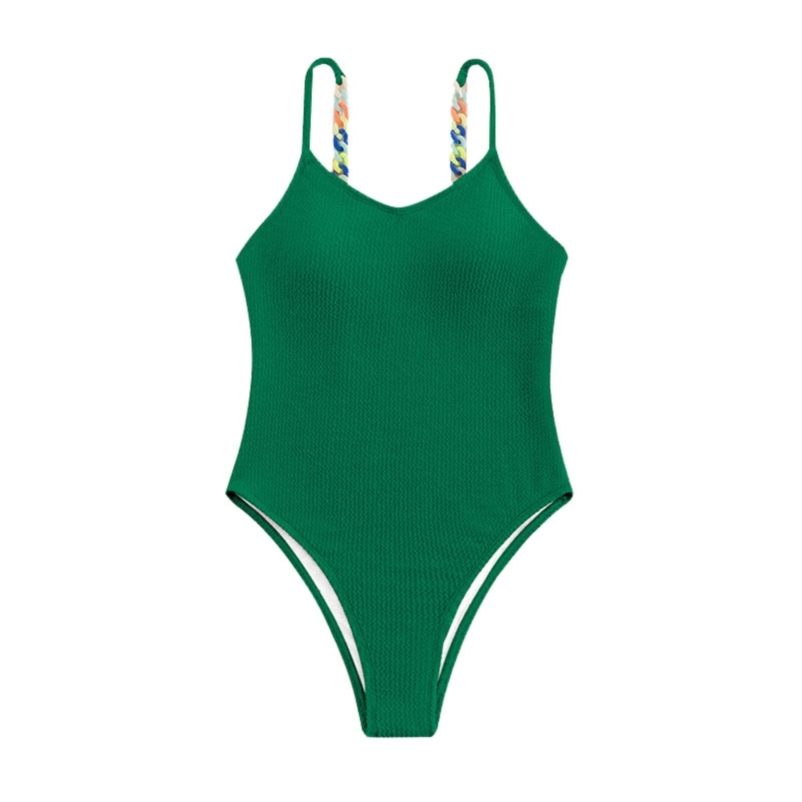 sonwsong One Piece Swimsuit Women,Women's Colorblock Abstract Floral ...