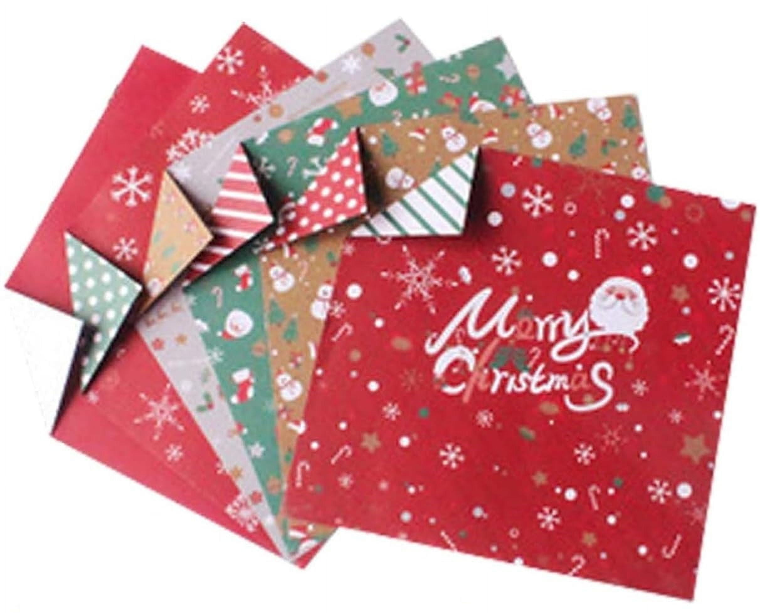 sorkwo 400 Sheets Christmas MSF2 Origami Paper Colorful Folding Paper ...