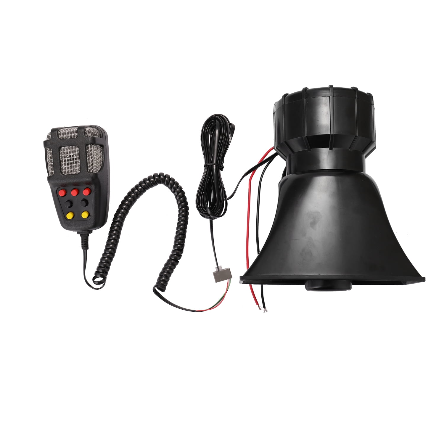 sound machine,12v 80w 200db Amplifier 12v 80w Tone Sound Car Siren Mic ...