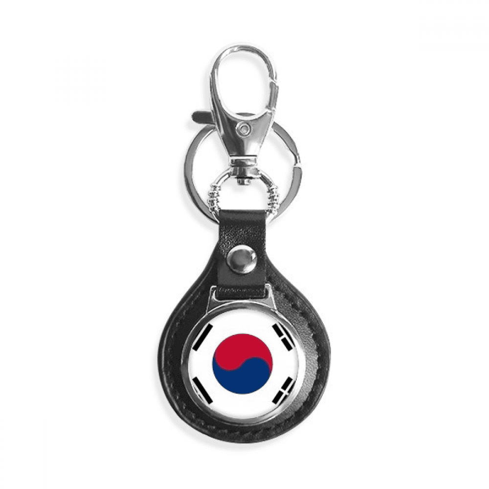 south korea national flag asia country key link chain keyholder finder ...