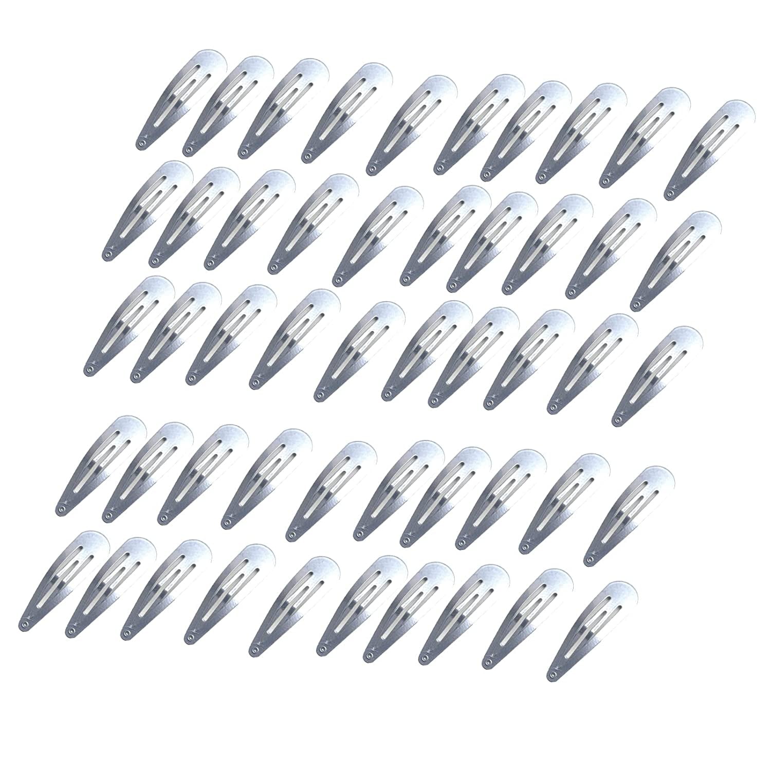 southwit 100 Pack Clips for Hair, Hair Barrettes For Girls Metal Snap ...