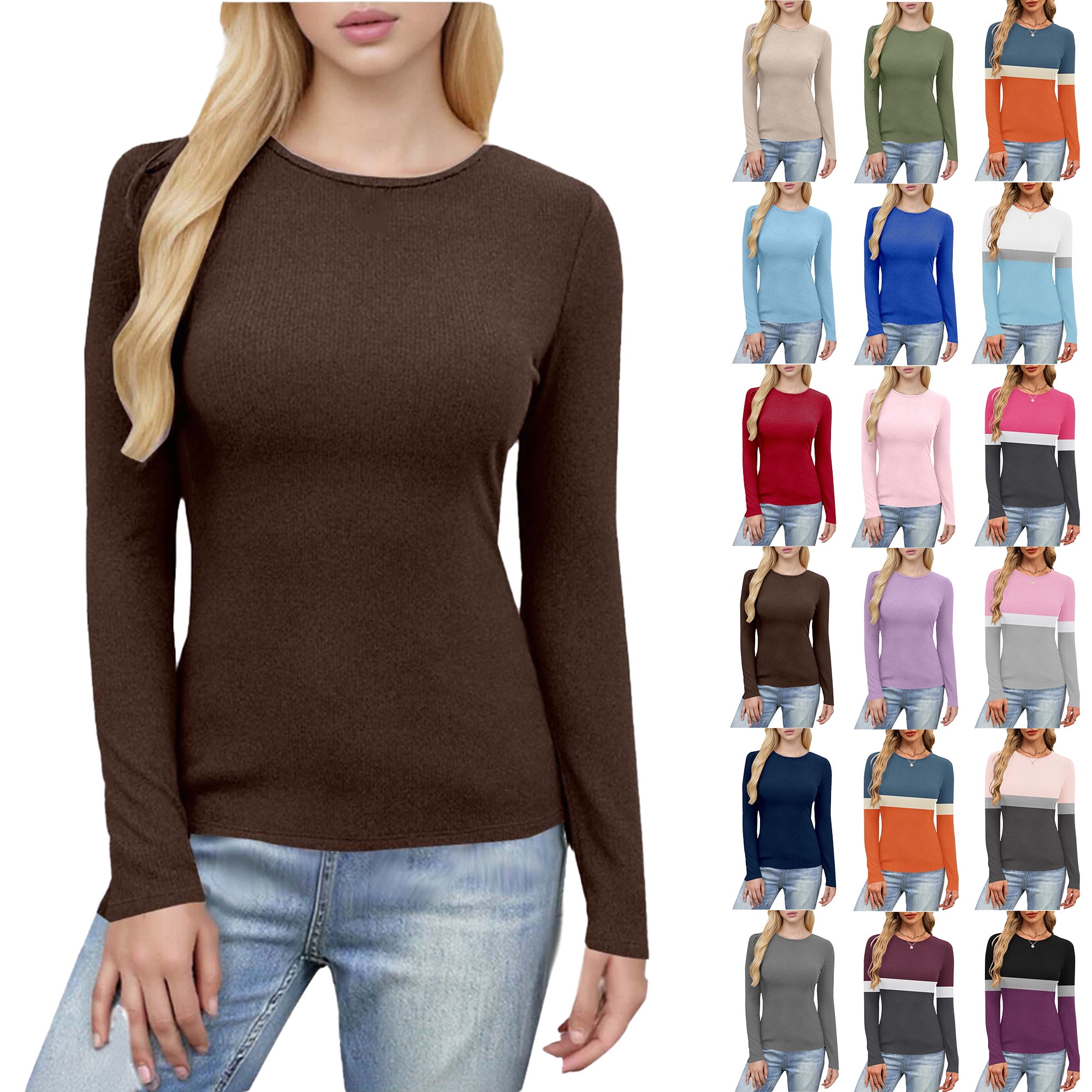 Women's Casual Loose Trendy Sequin Fashionable Oversize Printed Round ...