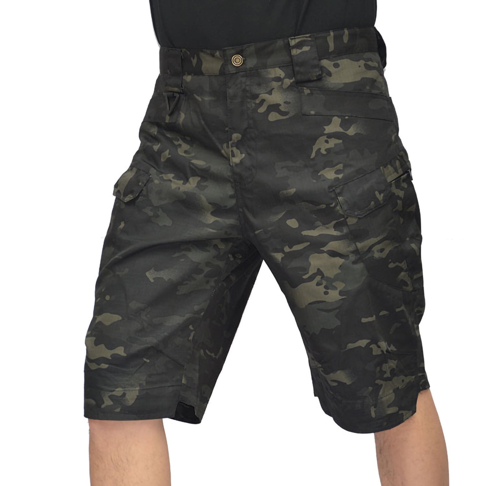 sovlvnd Plus Size Shorts Men's Shorts Classic Twill Work Wear Combat ...