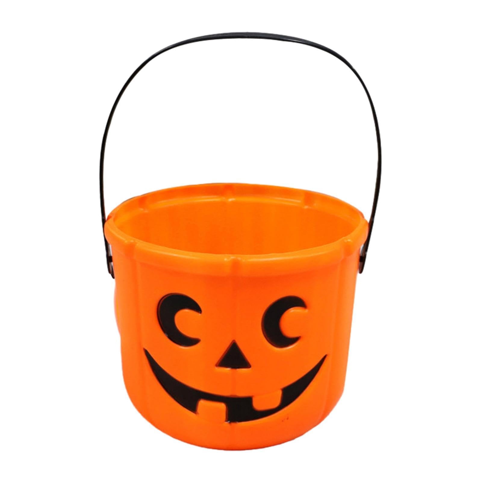 sovob Trick or Treat Bucket - Pumpkin Pails Trick or Treat Candy Goodie ...