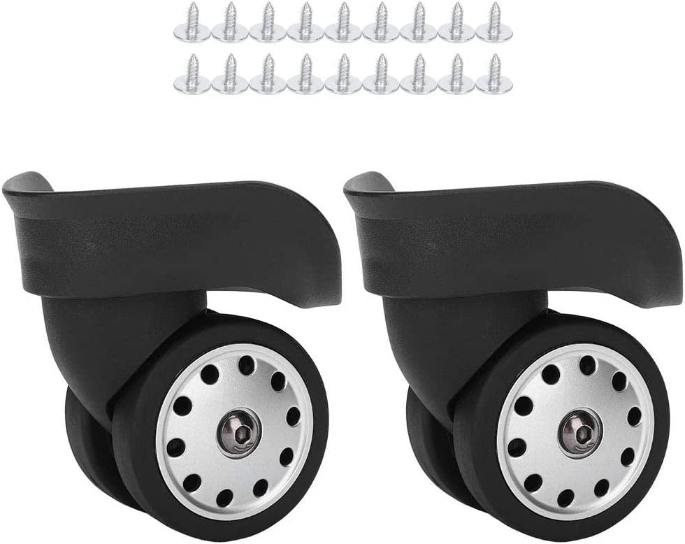 sovpo Brake Wheel, Mute Wheel, Drawbar Box Wheel,1PC Outdoor Mute Brake ...