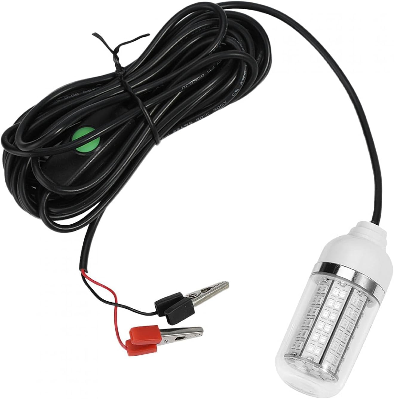 sovpo Fishing LED Lamp with Cable, 12V LED Underwater Fishing Light ...