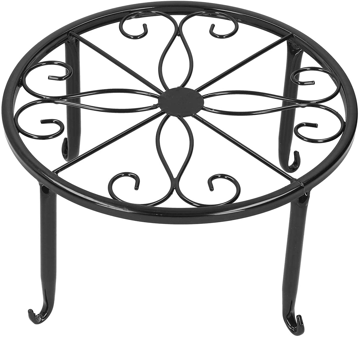 sovpo Indoor Outdoor Plant Stand,Plant Shelf Indoor,Wrought Iron Plant ...