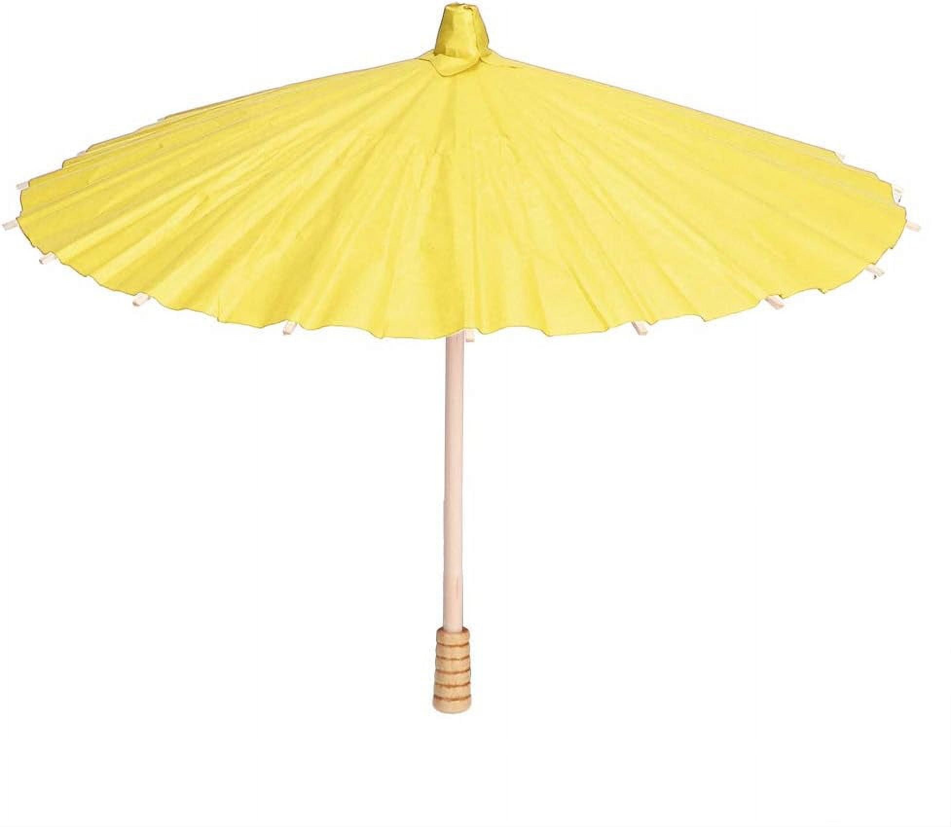 sovpo Paper Parasol, DIY Paper Umbrella, White Blank Paper Umbrella ...