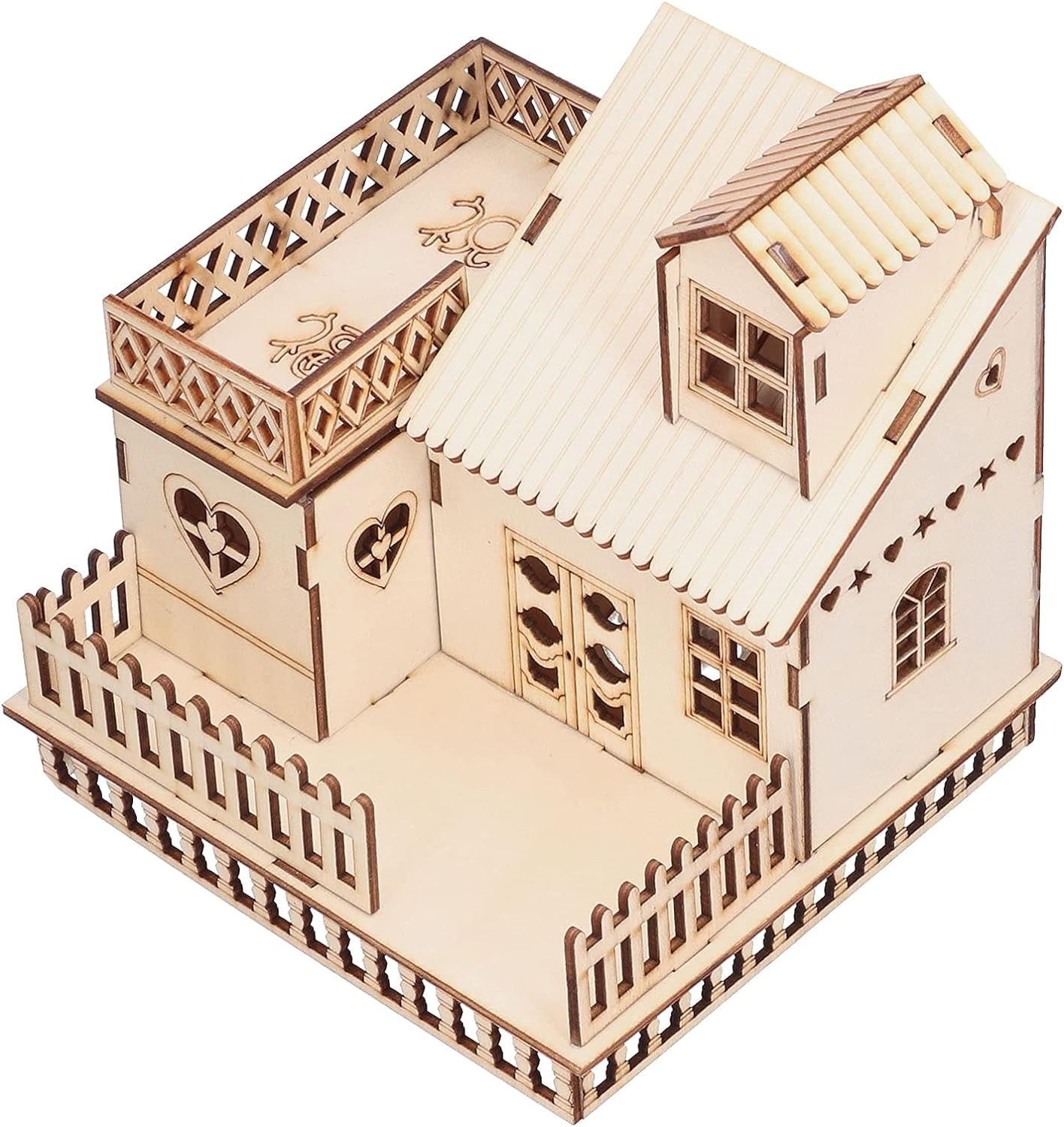 sovpo Villa Craft House Model, Model Kits, Tiny House Kit,1PC ...