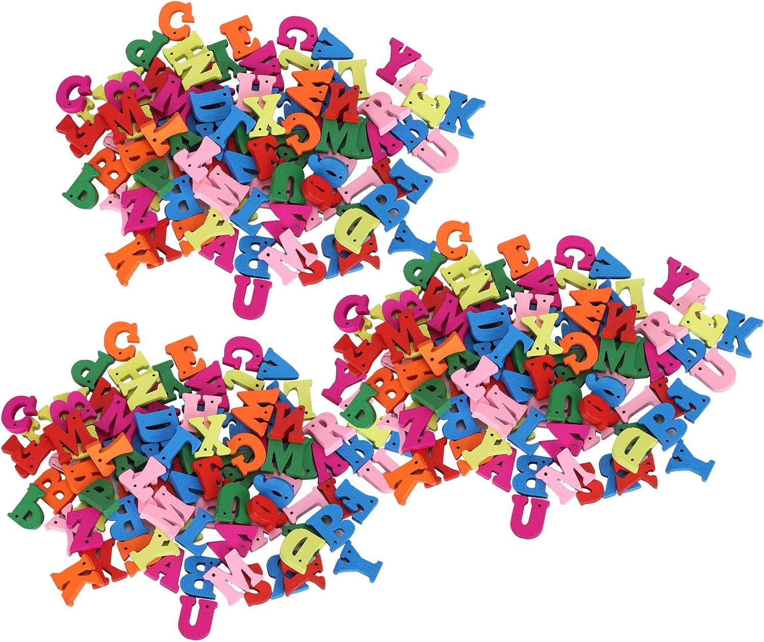 sovpo Wooden Letters,Craft Letters Decoration,300Pcs Wooden Letters ...