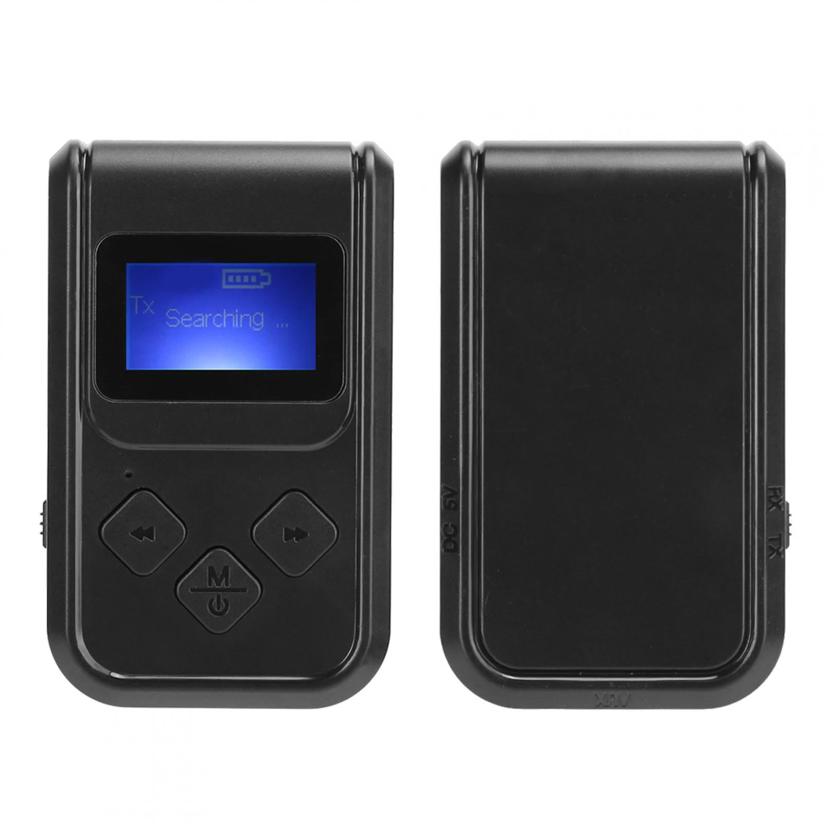 5.0 Adapter W/ LCD Display, 2,in,1 Wireless Audio Receiver Transmitter ...