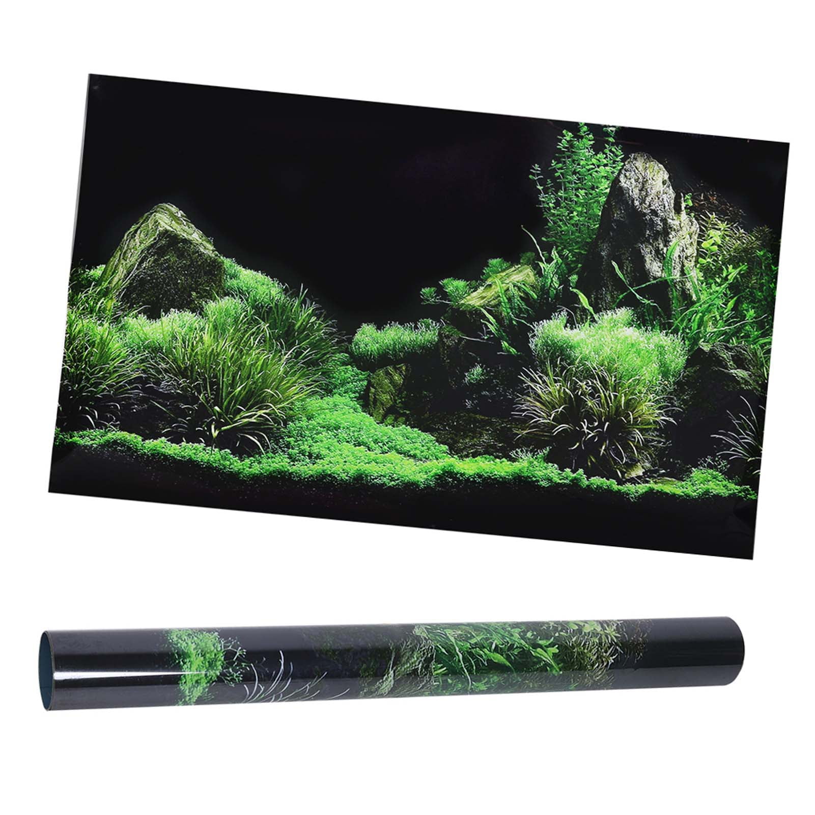 Aquarium Backdrop, Durable, Fade,Resistant PVC Sticker For Saltwater ...
