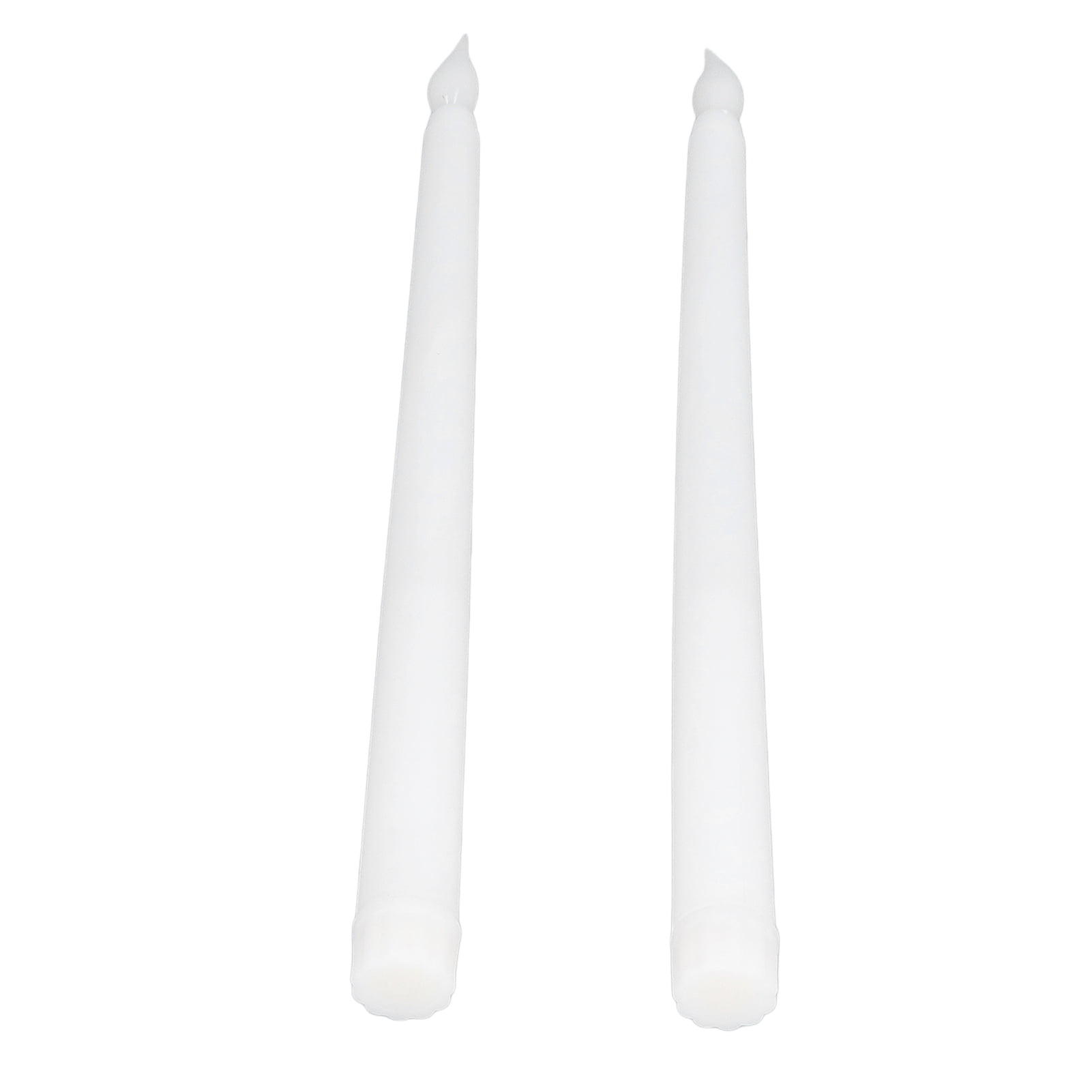 LED Taper Candles, Flameless, Battery Powered, 2 Pack, Safe For ...