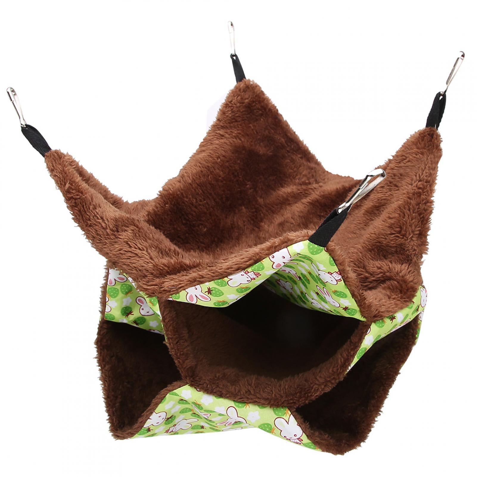 -Looking Sleeping Bag Pet Hanging Bed, Three Layer Hamster Hammock ...