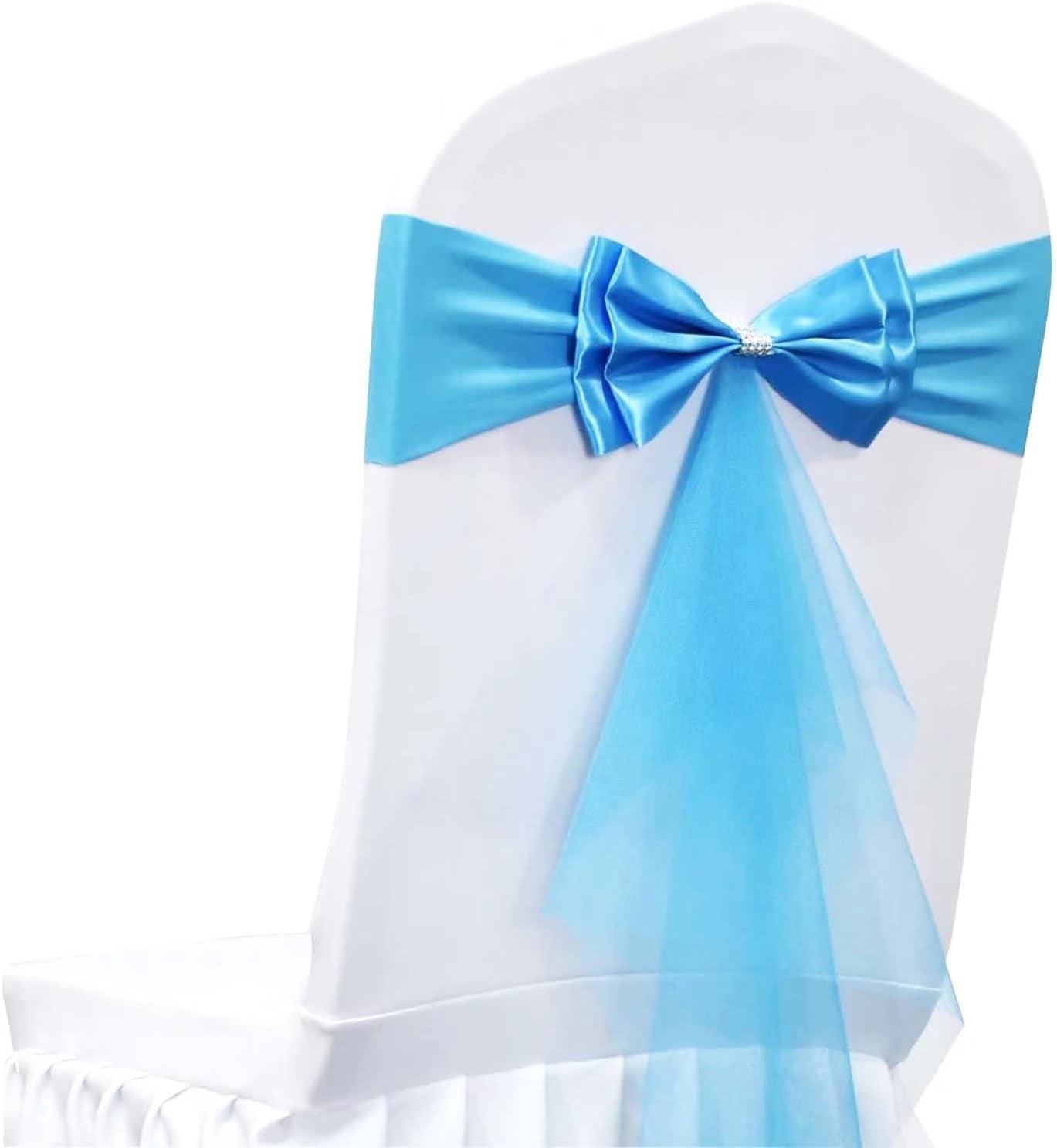 spandex Chair Sashes Chair Ribbons Bows Chair Sashes Stretch Chair ...