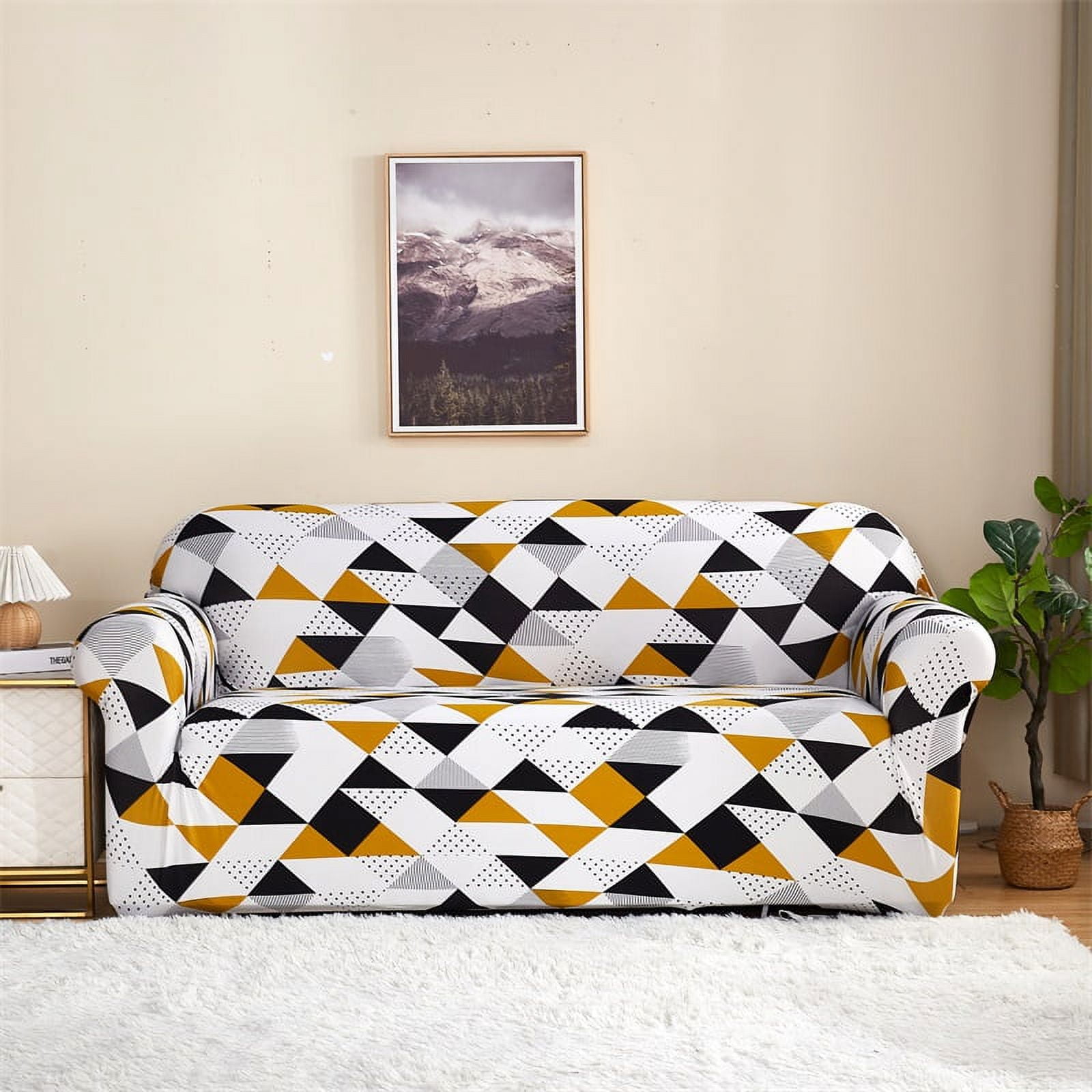 spandex Sofa Cover Slipcovers Elastic All-inclusive Couch Case for ...