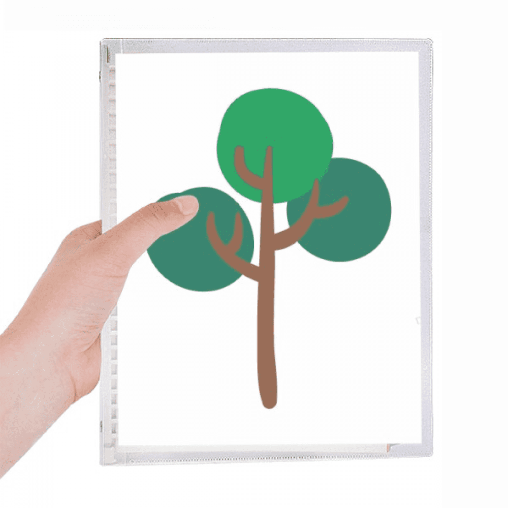 spare tree green notebook loose diary refillable journal statiry ...