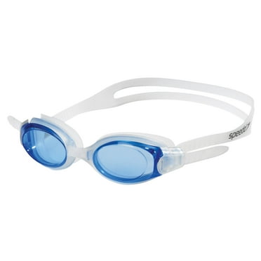 Arena Python Swimming Goggles in Clear Blue-White Adjustable Size ...