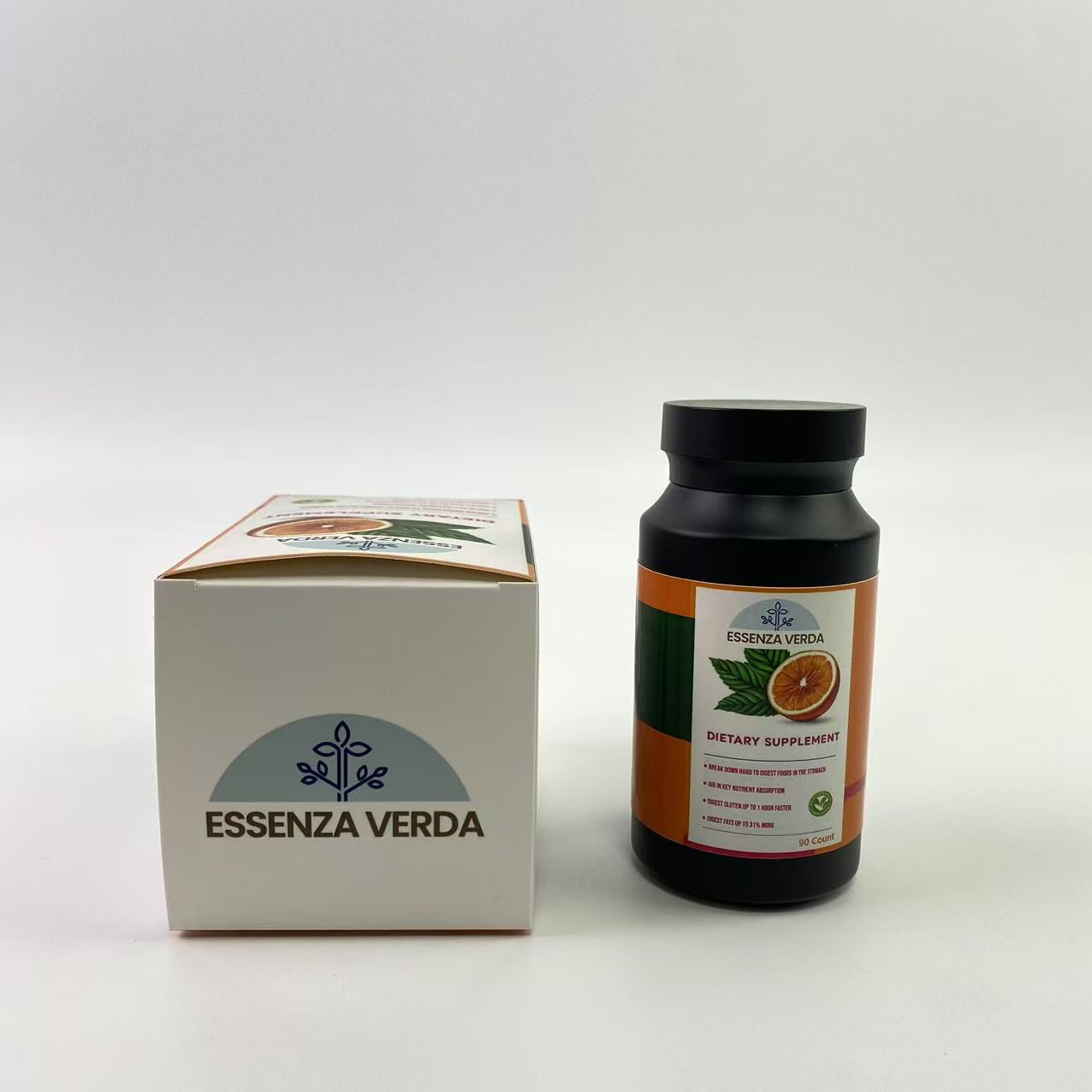 ESSenza VERDA dietary supplement, digestive enzyme probiotic complex ...