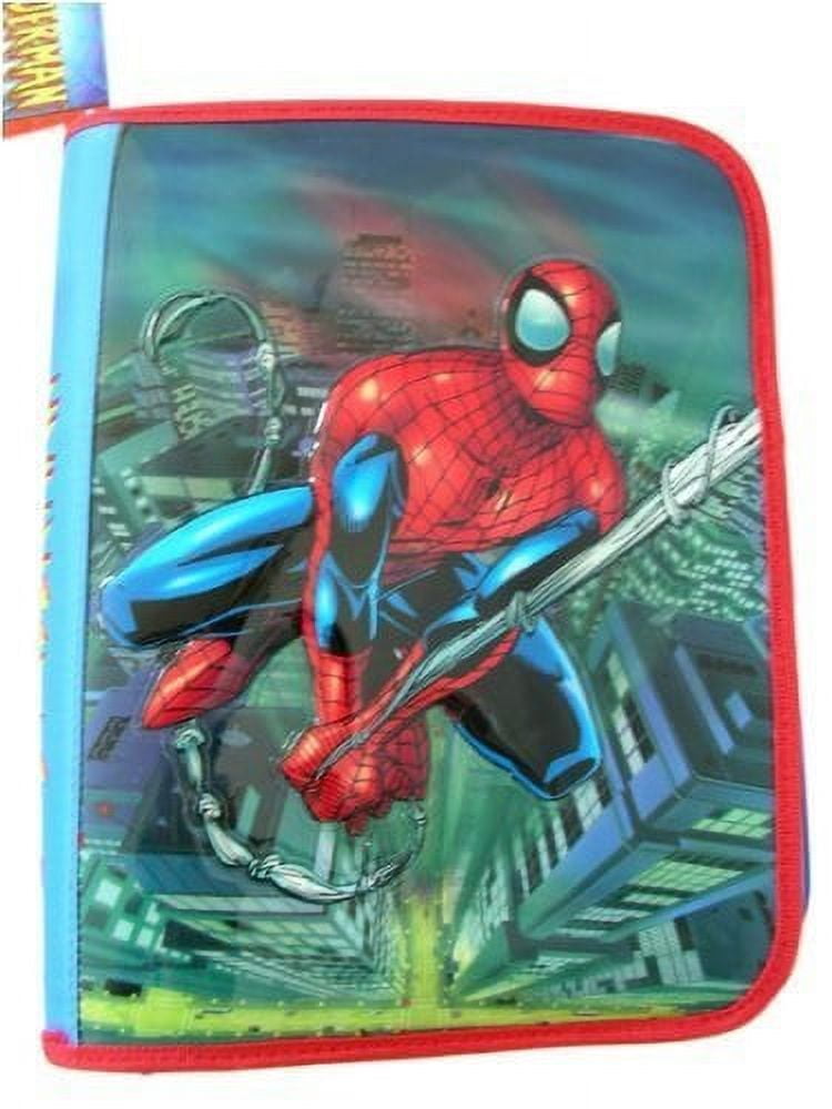 spiderman in action binder with folder and spiral notebook - Walmart.com