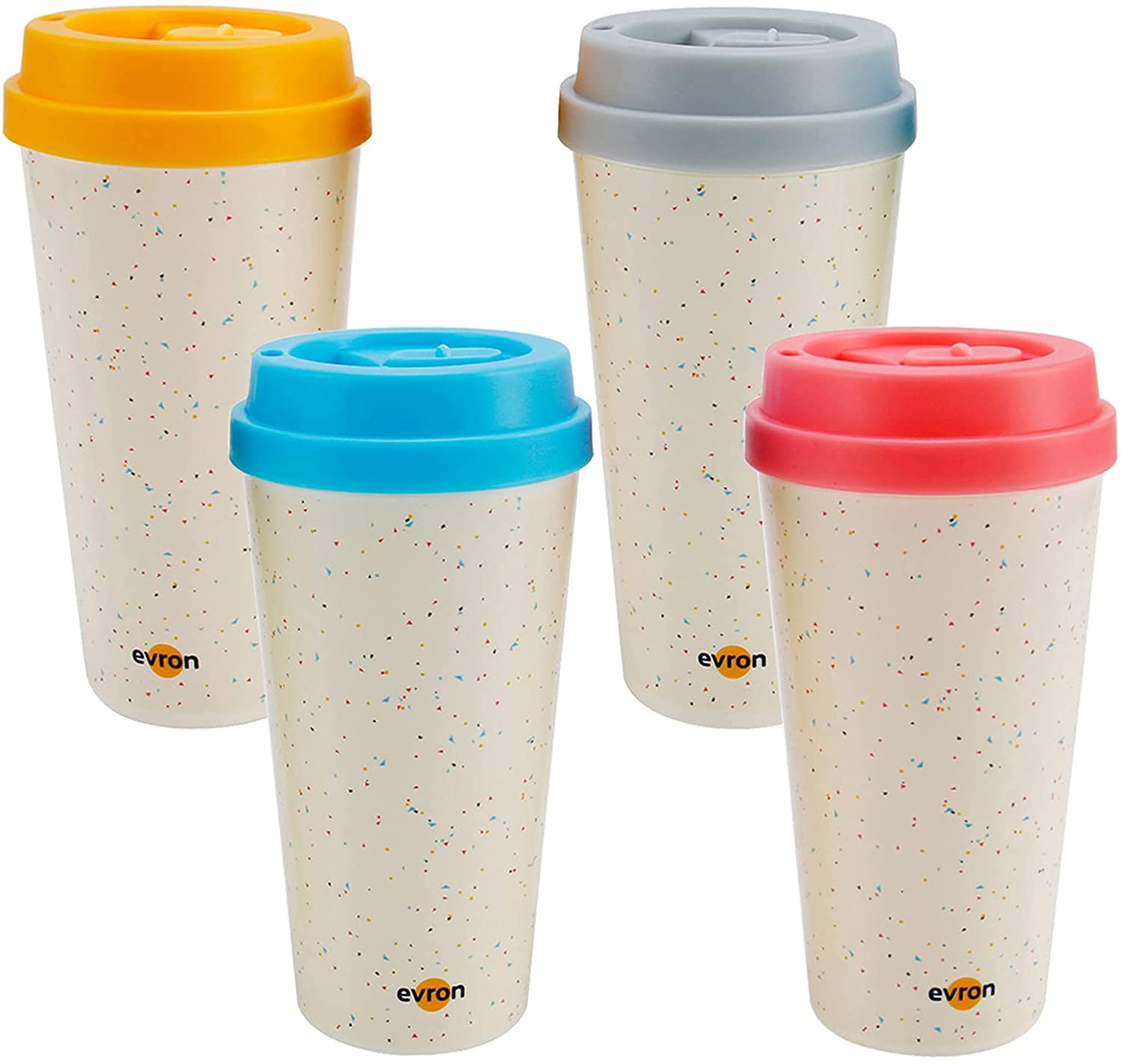 Spill Proof Travel Mug with Anti-Leak Locking Lid, Insulated Double ...