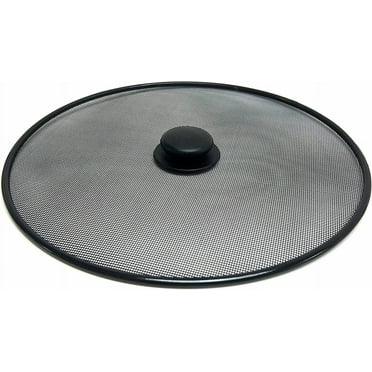 Splatter Screen for Frying Pan - 13 Inch Stainless Steel Grease ...