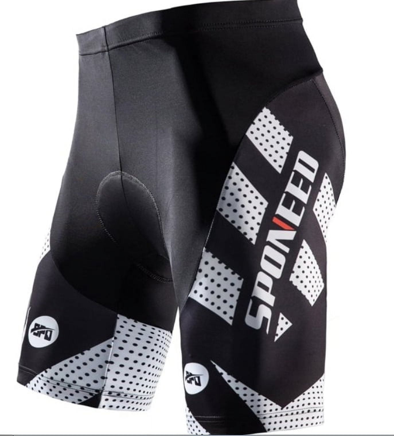 Sponeed Padded Cycling Shorts Men Mountain Bike Pants MTB Cycle Clothing Wear White XL - Walmart.com