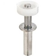 7/8 in. Nylon Bi-Fold Closet Spring-Loaded Top Roller Guide (2-pack ...