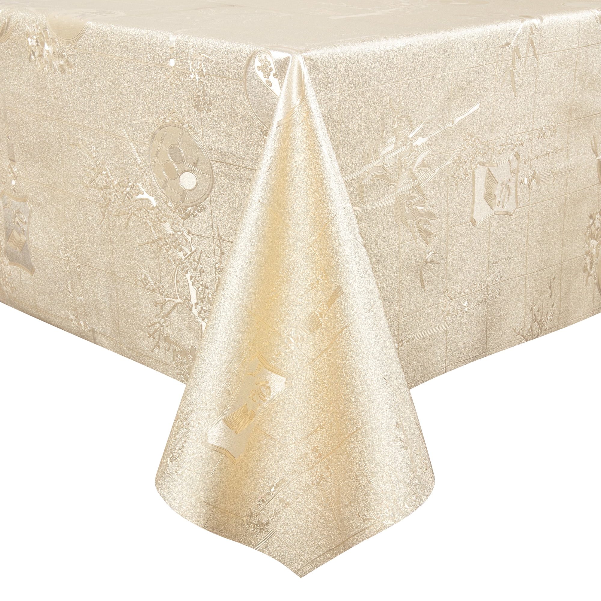 Springrain Heavy Duty PVC Tablecloth, Waterproof Square Table Cloth ...