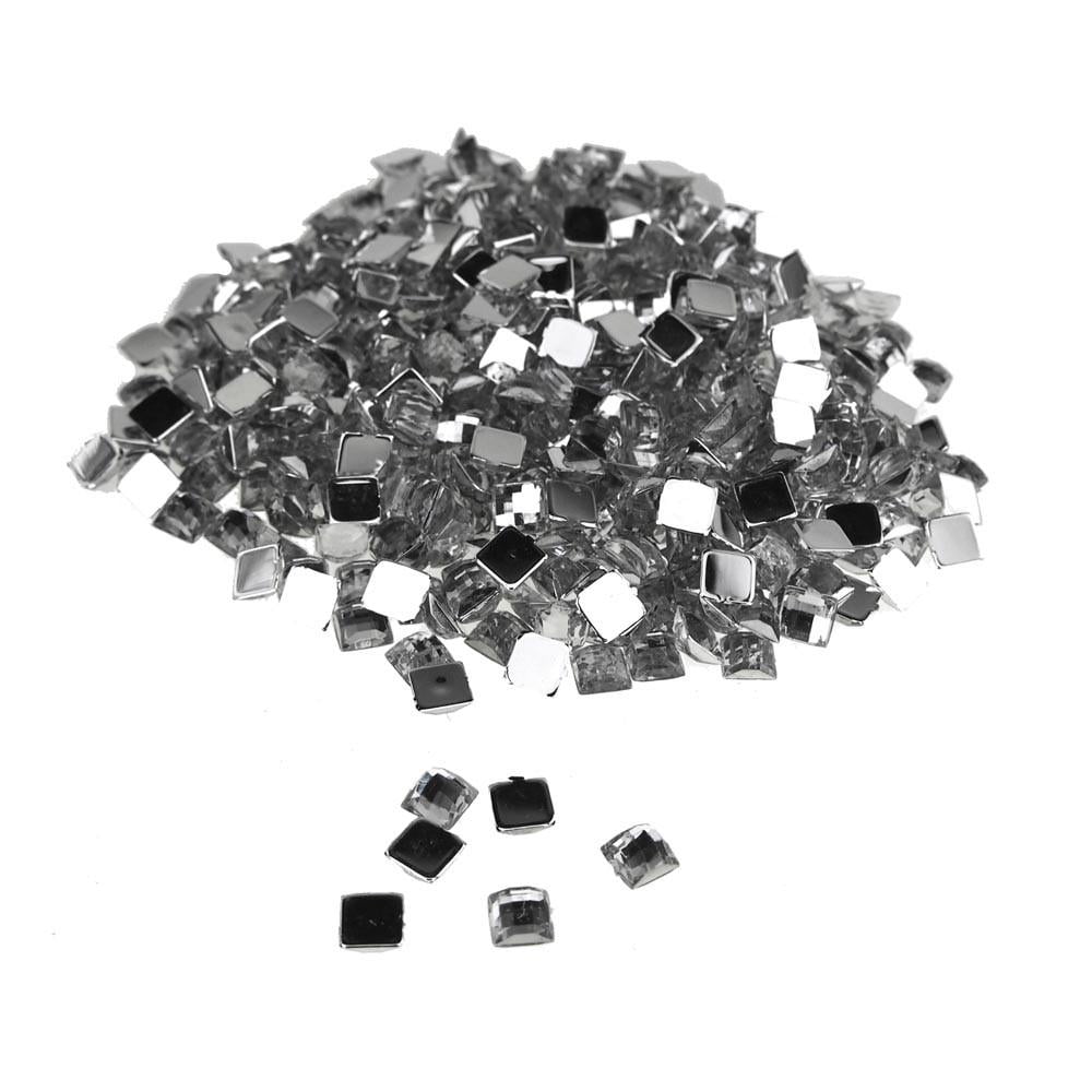 square-shaped acrylic rhinestone diamonds, 6mm - Walmart.com
